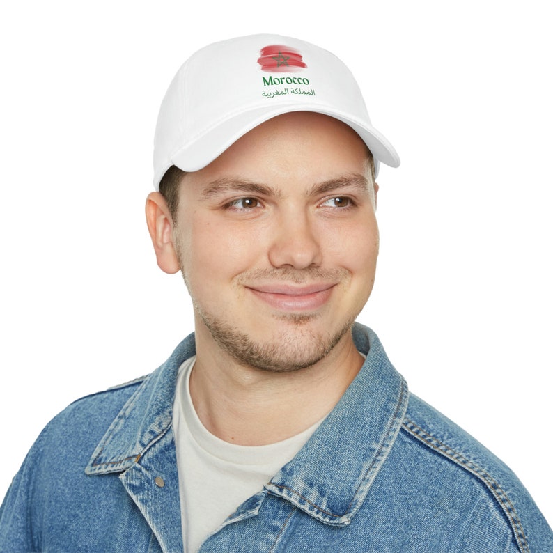 Kingdom of Morocco Flag Low Profile Baseball Cap - Etsy