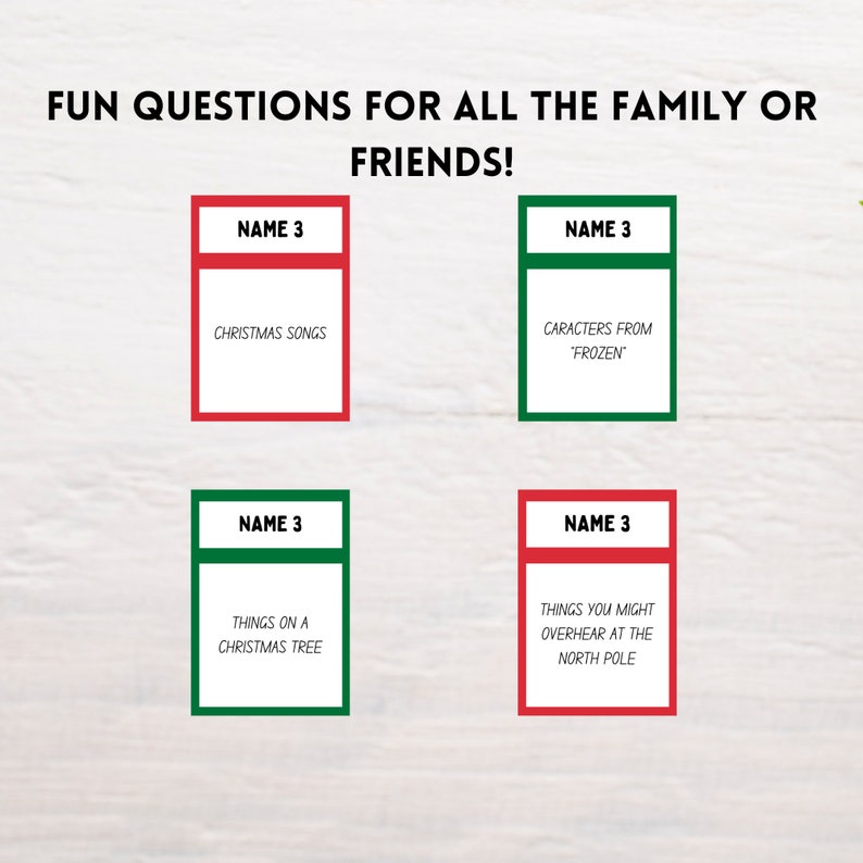 5 Seconds Game Christmas Edition| Christmas Trivia | Christmas Game ...