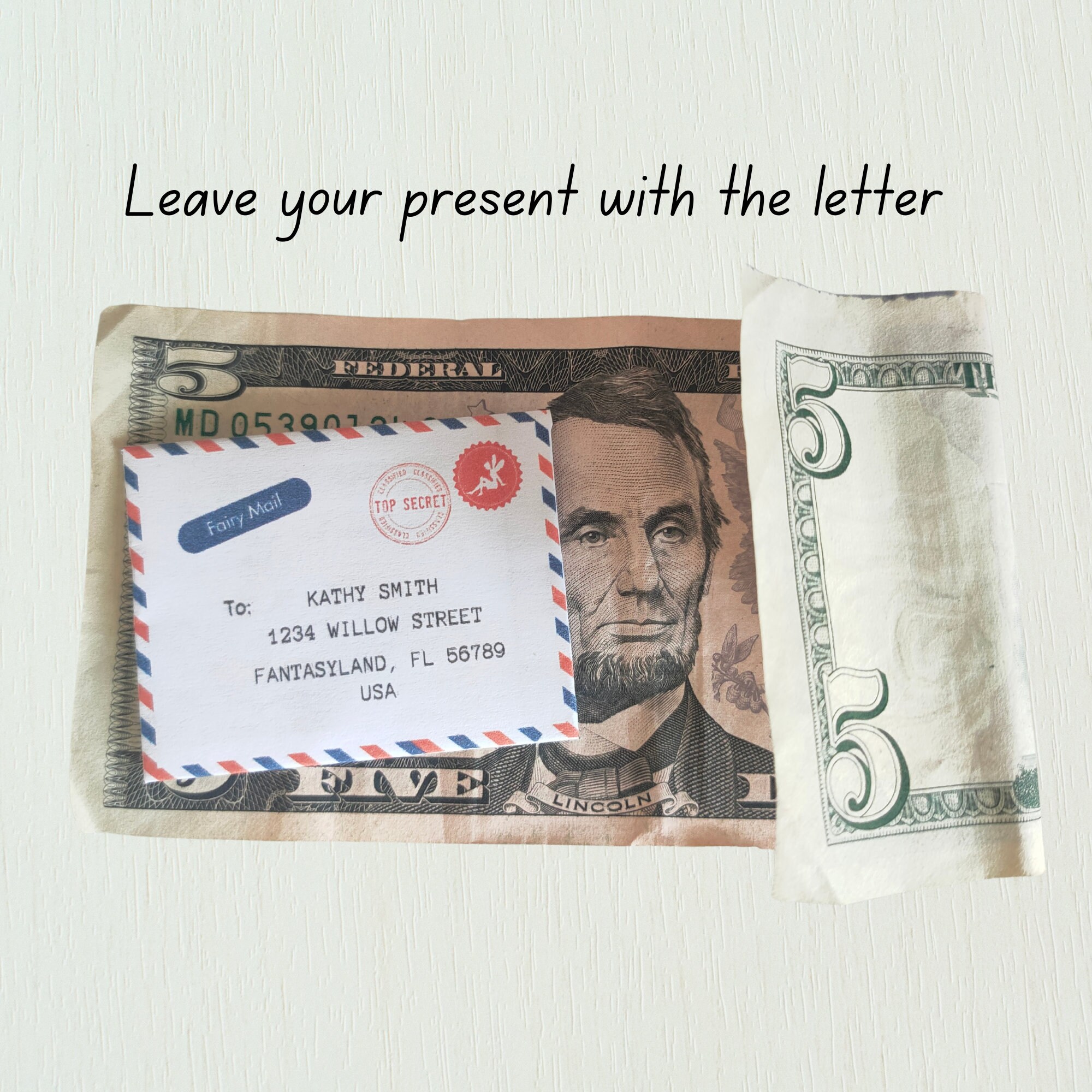 Mini Kit Letter From the Tooth Fairy Mini Tooth Fairy - Etsy