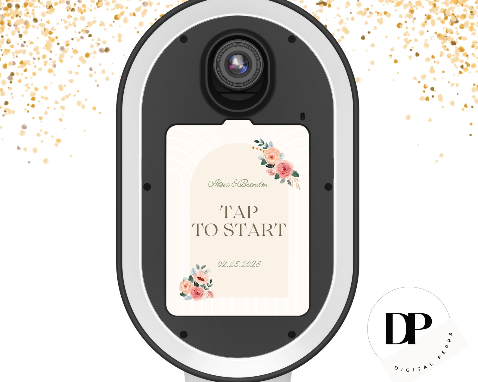 Customizable Photo Booth Tap to Start Screen: Guest Interface (MP4 ...