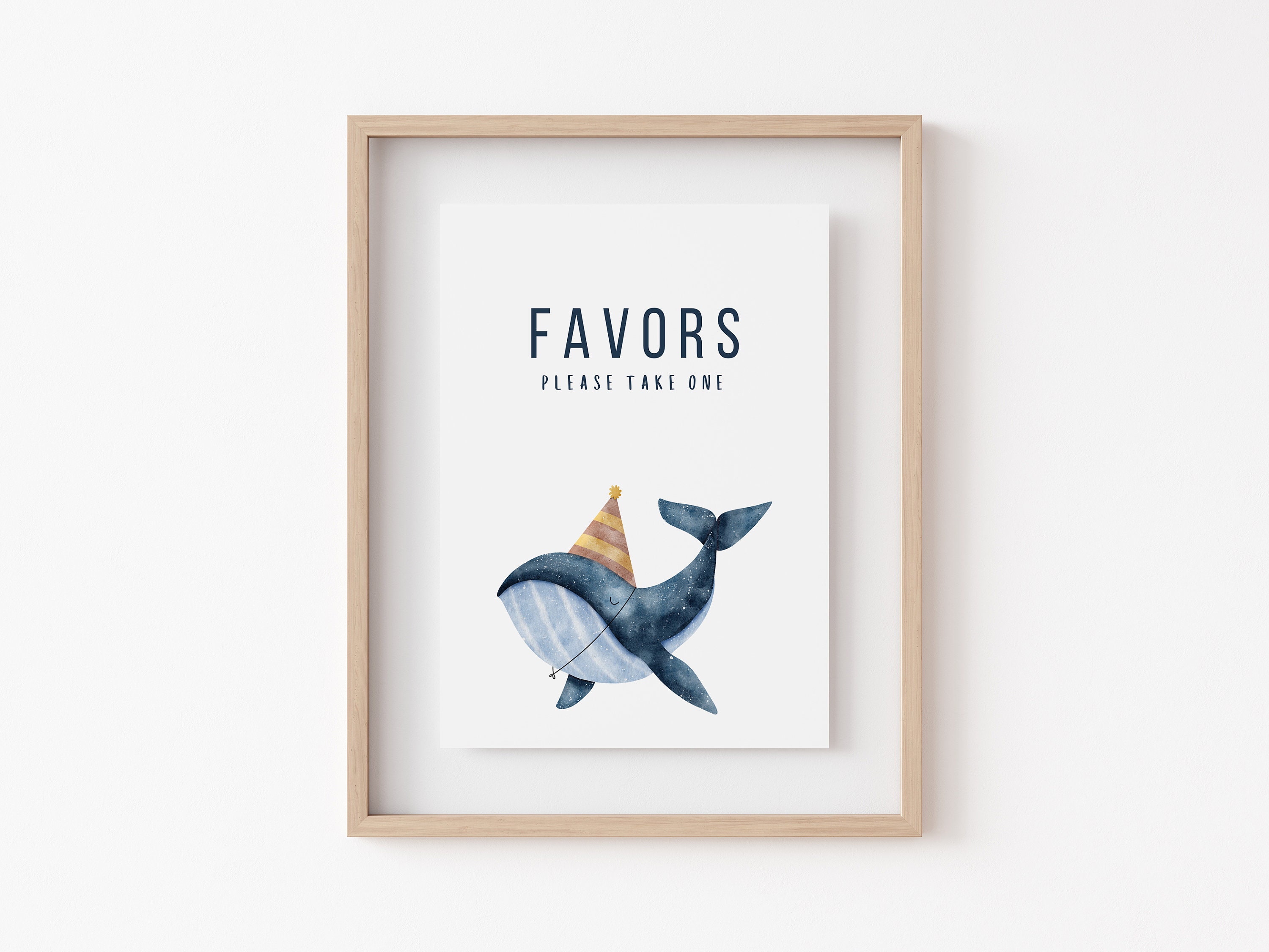 Whale Oh Whale Food Tent Template, Editable Food Labels, Printable ...