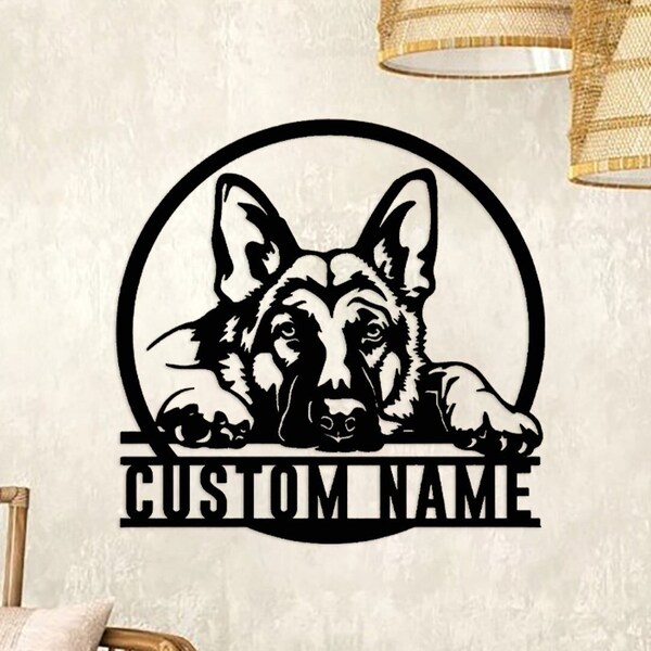 German Shepherd Sign - Etsy