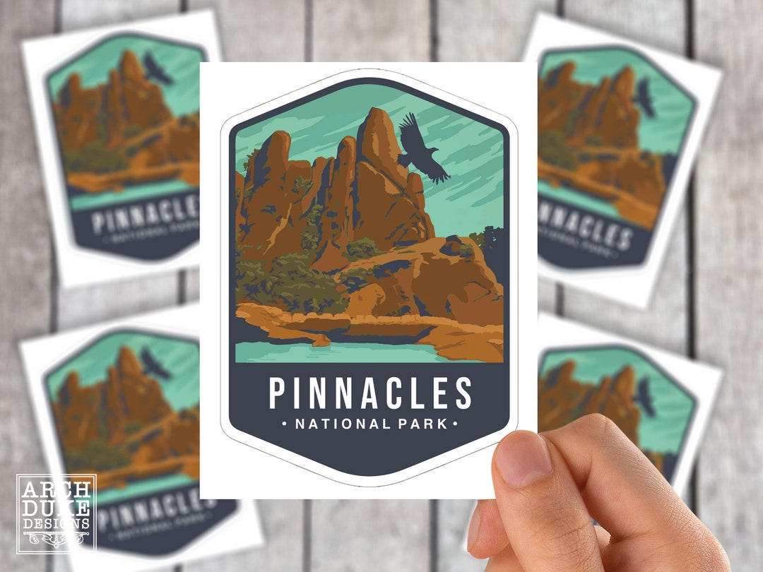 Pinnacles National Park Sticker 4x5.5 - Etsy