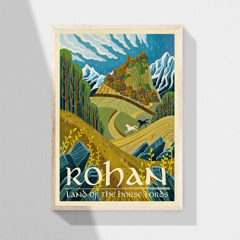 Lord of the Ring Posters - Etsy