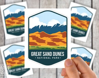 Great Smoky Mountains National Park Sticker 4x5.5 - Etsy