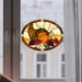 Thanksgiving Cornucopia Stained Glass Window Film Cling - Etsy