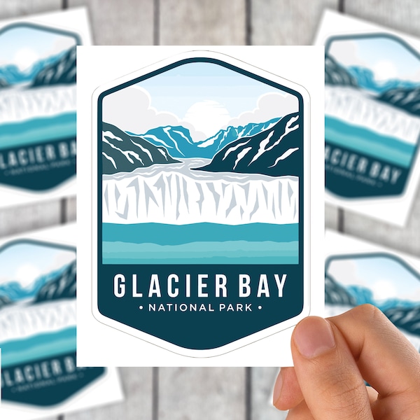 Glacier Bay National Park Sticker - Etsy