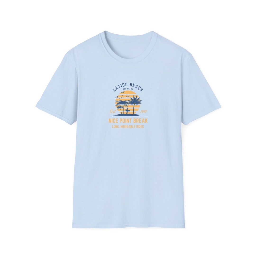 Point Break Latigo Beach Malibu California T-shirt - Etsy