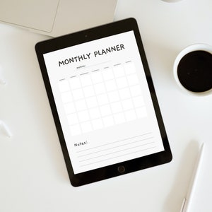 Eco-friendly Digital Daily, Weekly, Monthly Planner - Printable ...