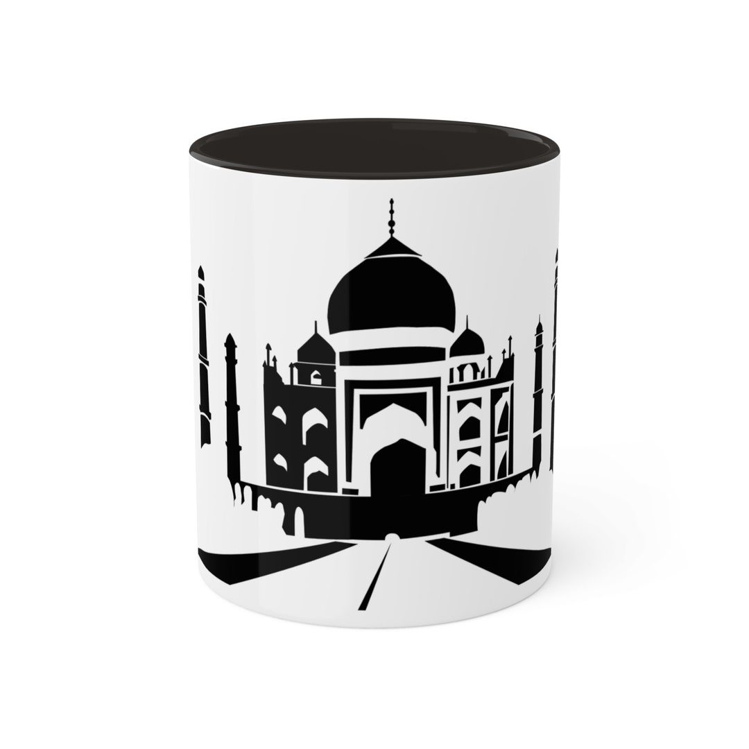Taj Mahal on the Coffee Mug | India | Coffee Mug | Tea Cup - Etsy