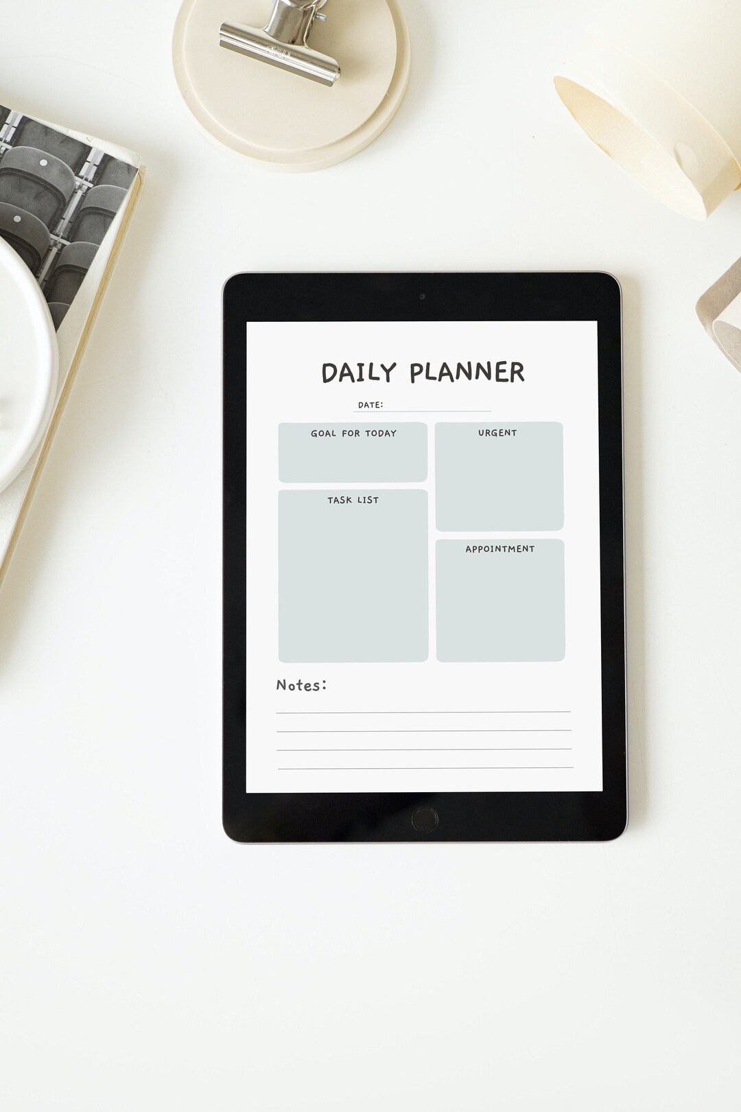 Eco-friendly Digital Daily, Weekly, Monthly Planner - Printable ...