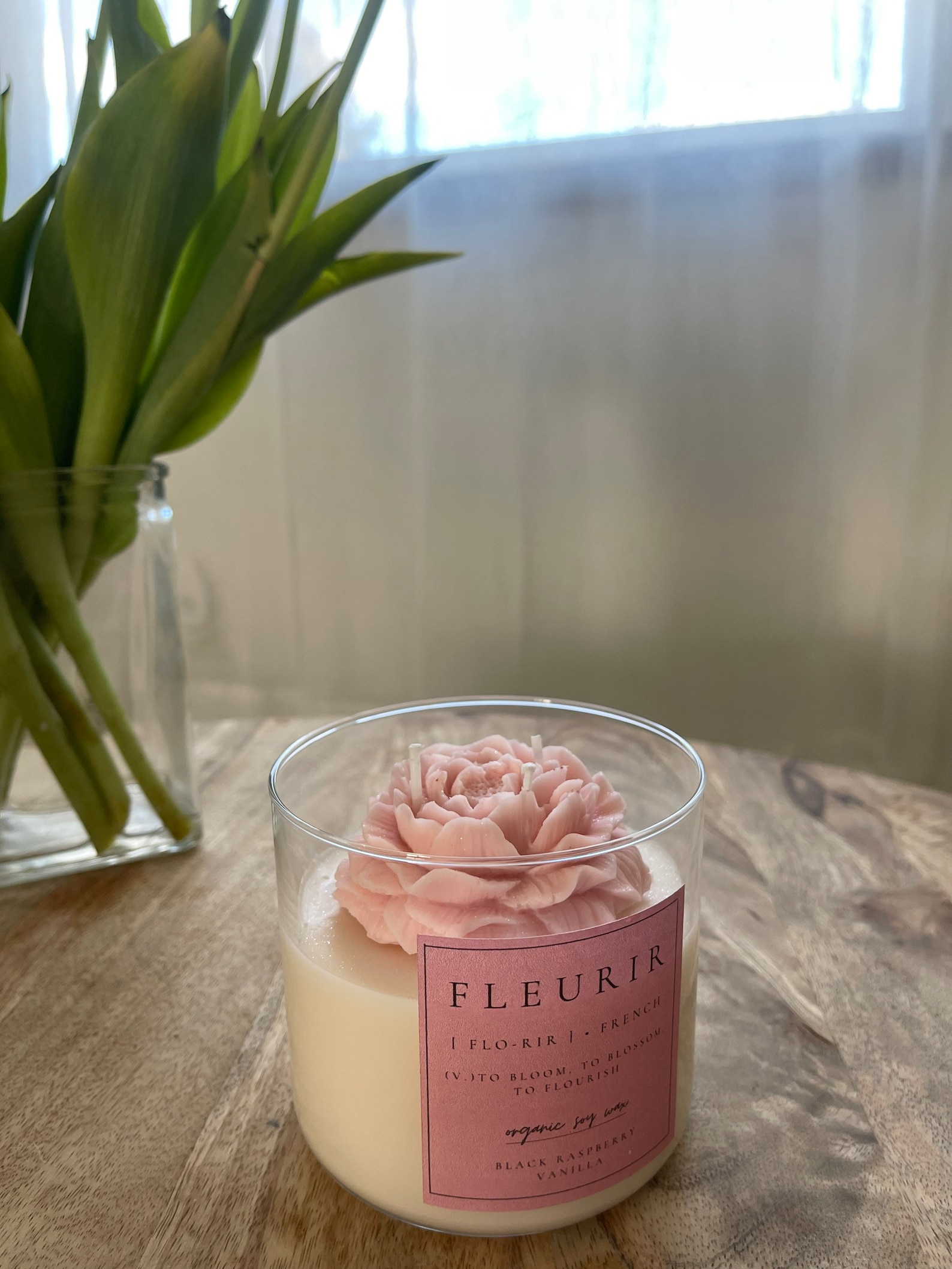Fleur Candle - Etsy