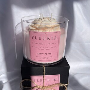 Fleur Candle - Etsy