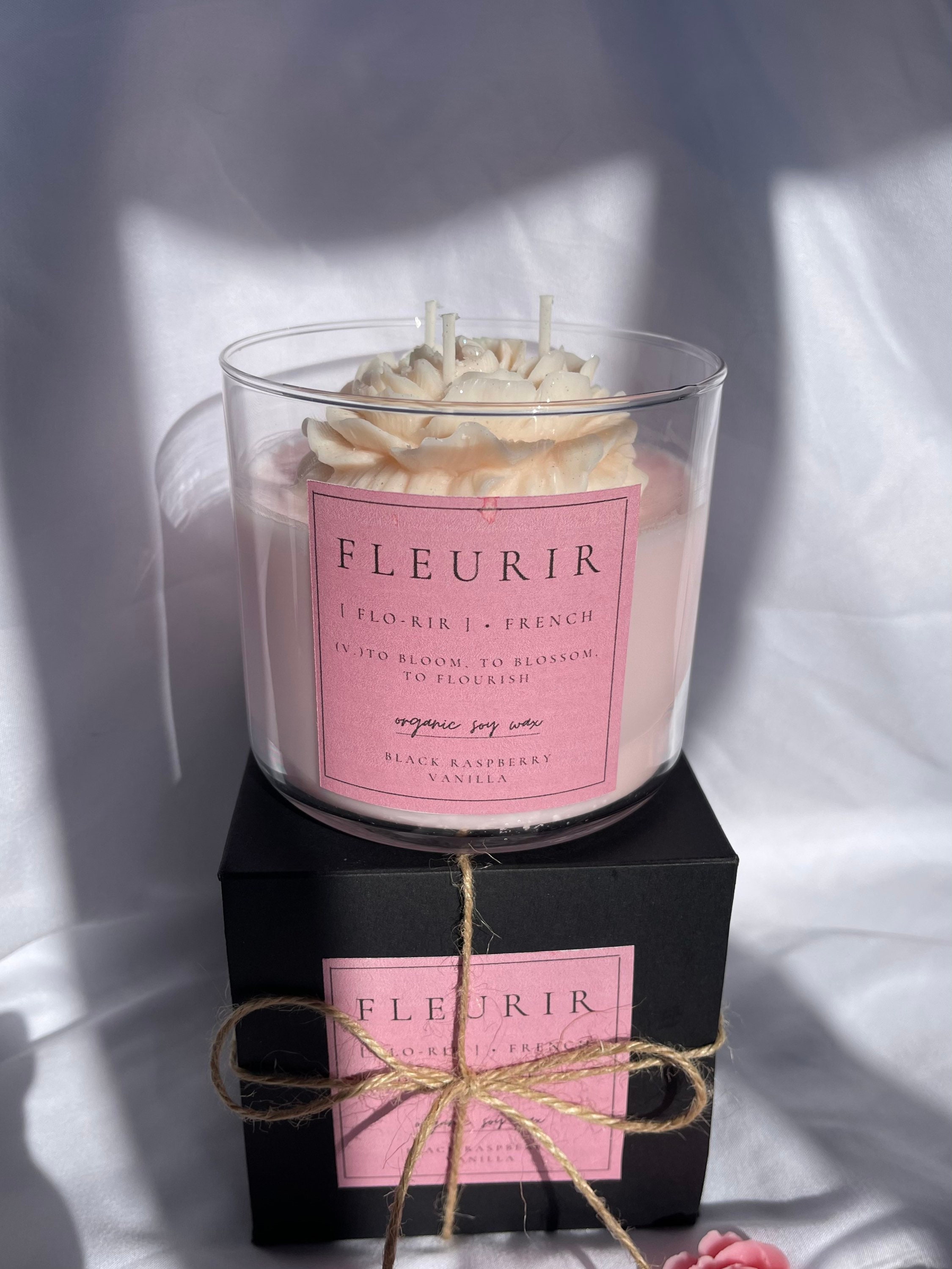 Fleur Candle - Etsy