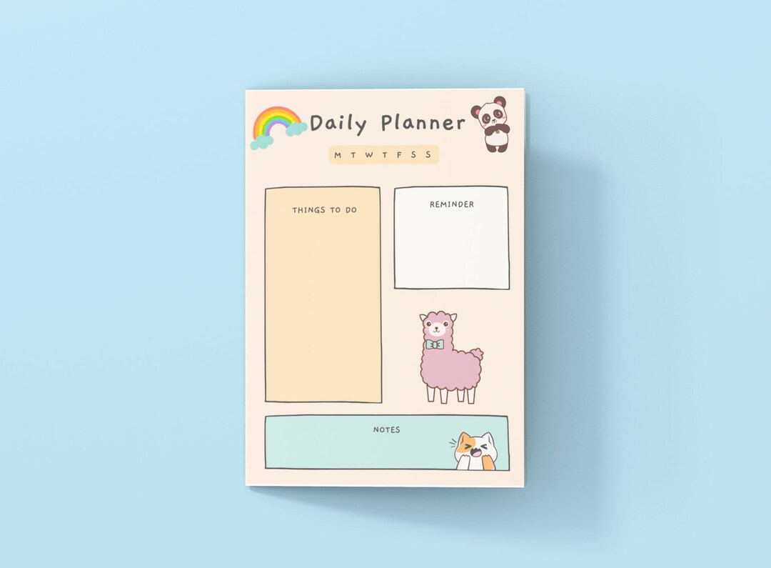Children's 2023 Daily Planner | Kids Digital Planner | Kids Planner ...