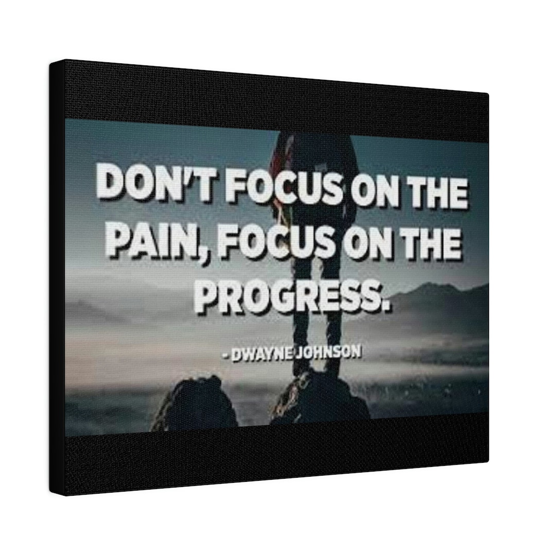Inspirational Quote Canvas Wall Art - Etsy