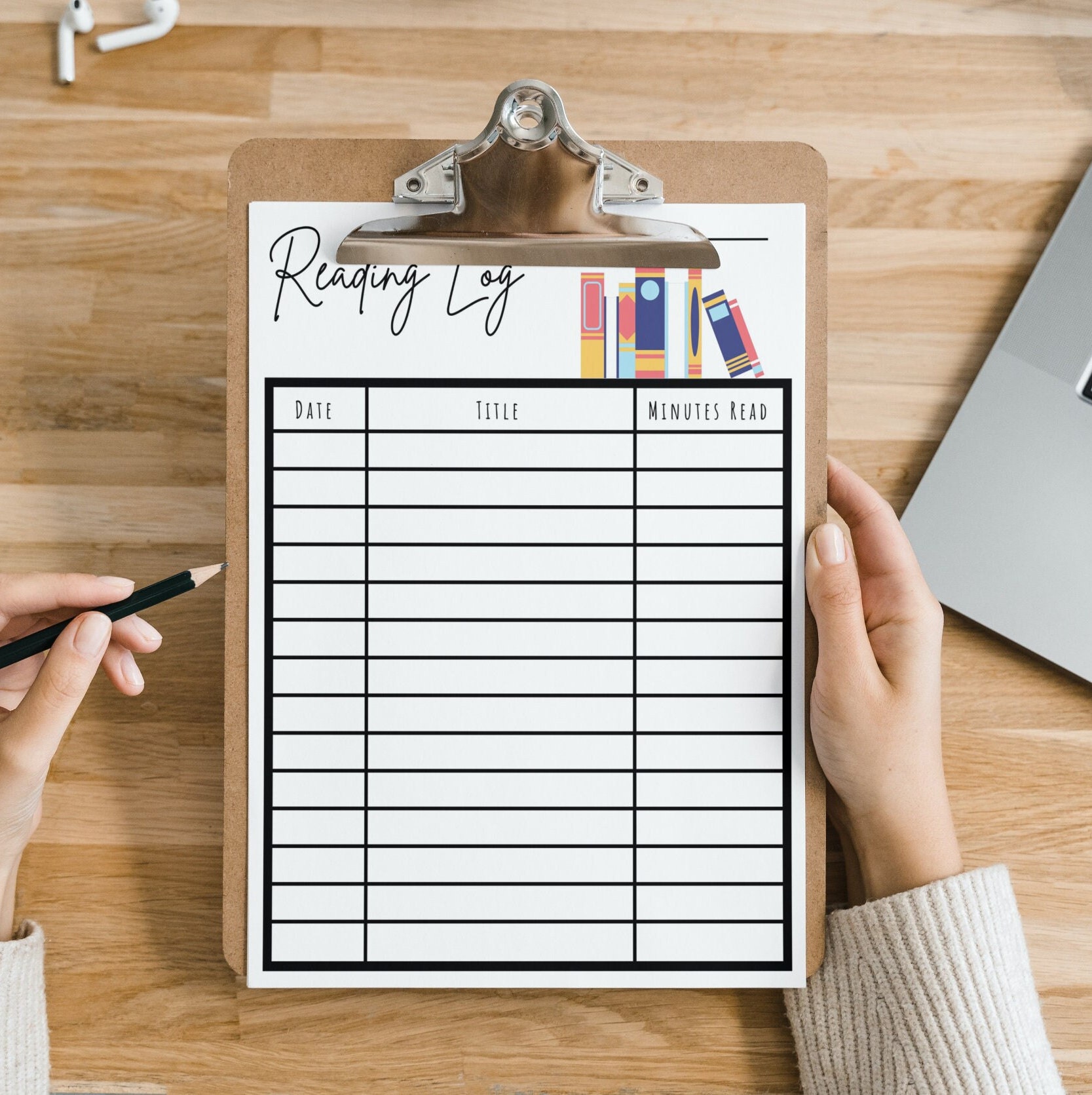 Printable Reading Log, Student Book Log, Classroom Book Chart, Reading ...