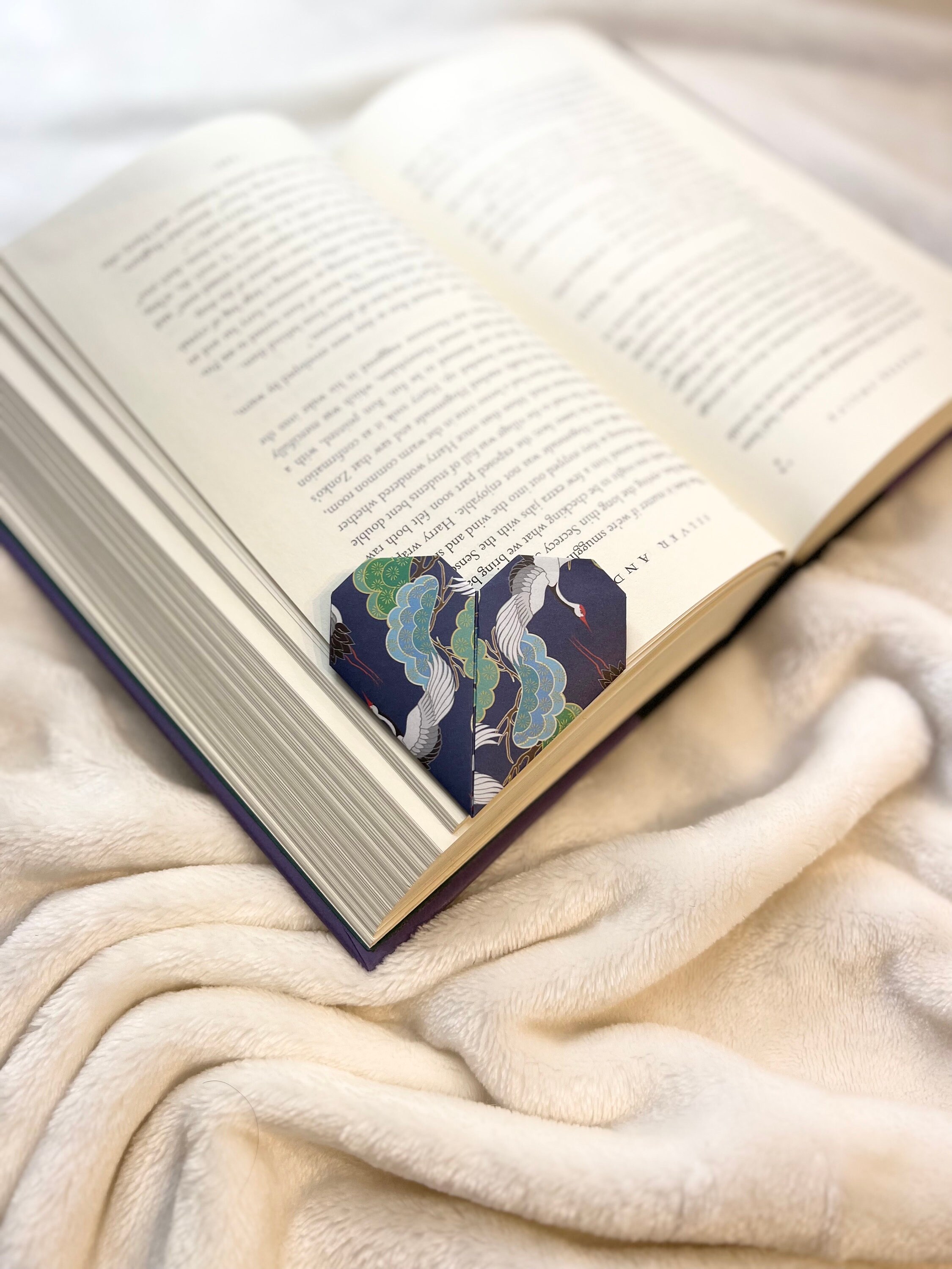 50 Origami Heart Bookmark Great for Book Lovers, Book Club Gifts ...