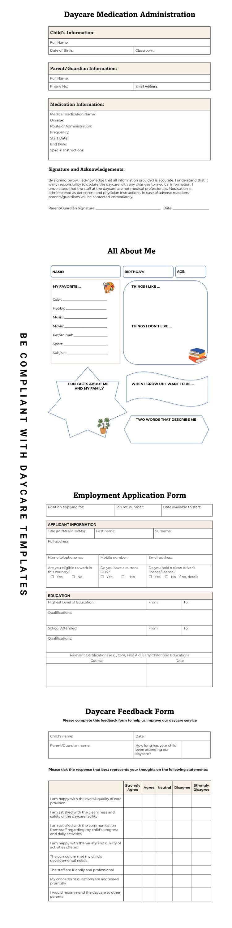 Student Event Permission Slip School Consent Attendance Form Printable ...
