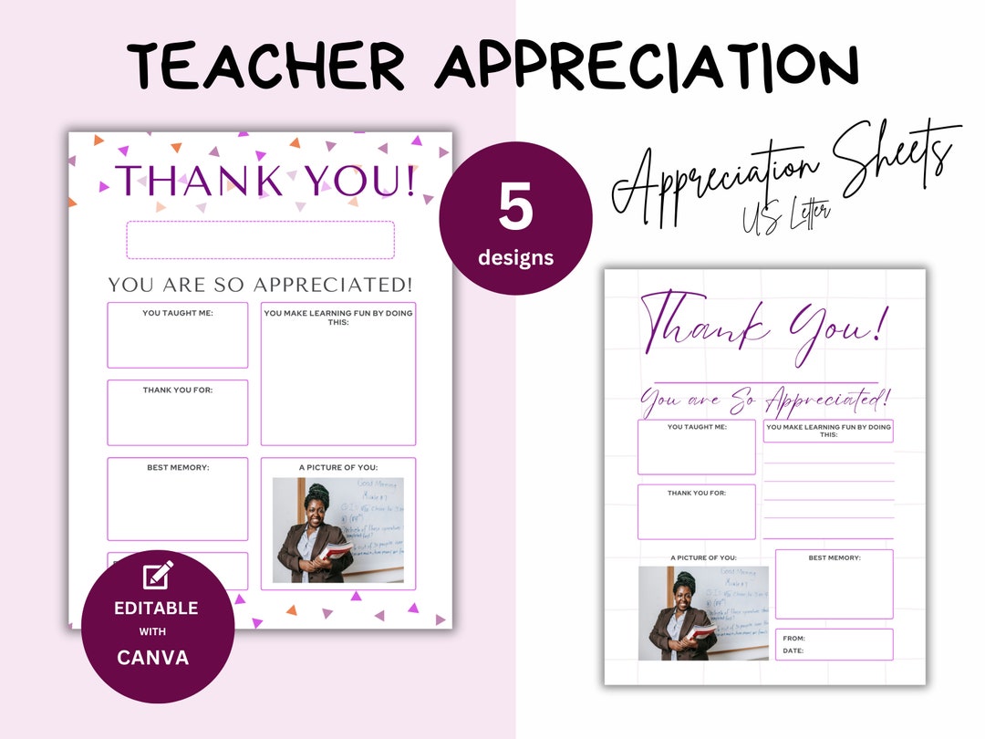 Teacher Appreciation Week USA Simple Gift Idea for Teachers and ...