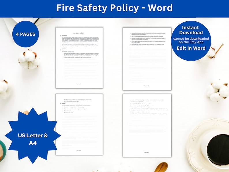Fire Risk Assessments Checklists for Small Businesses to Check Fire ...