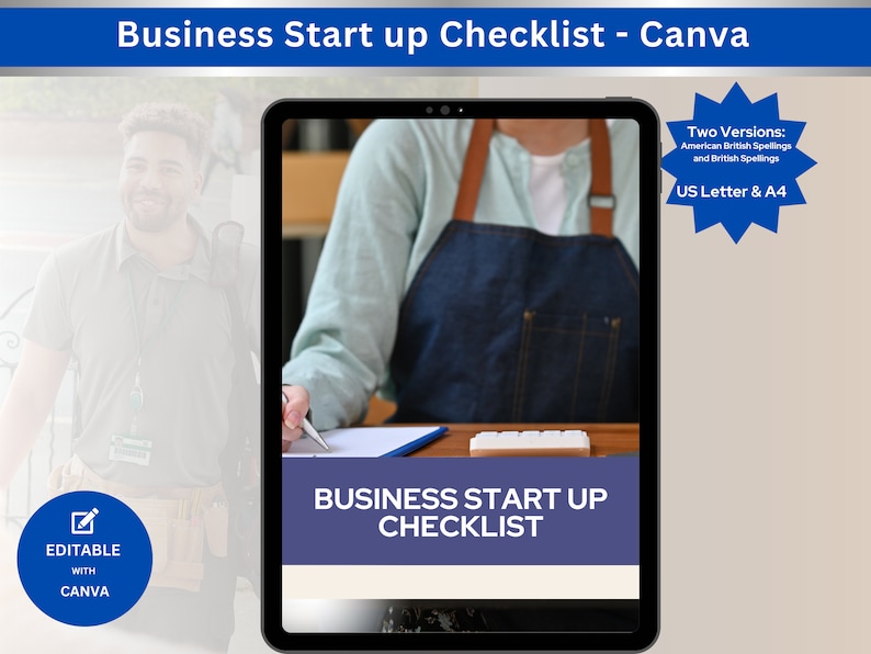 Printable Starting a Business Checklist Template Small New Business ...