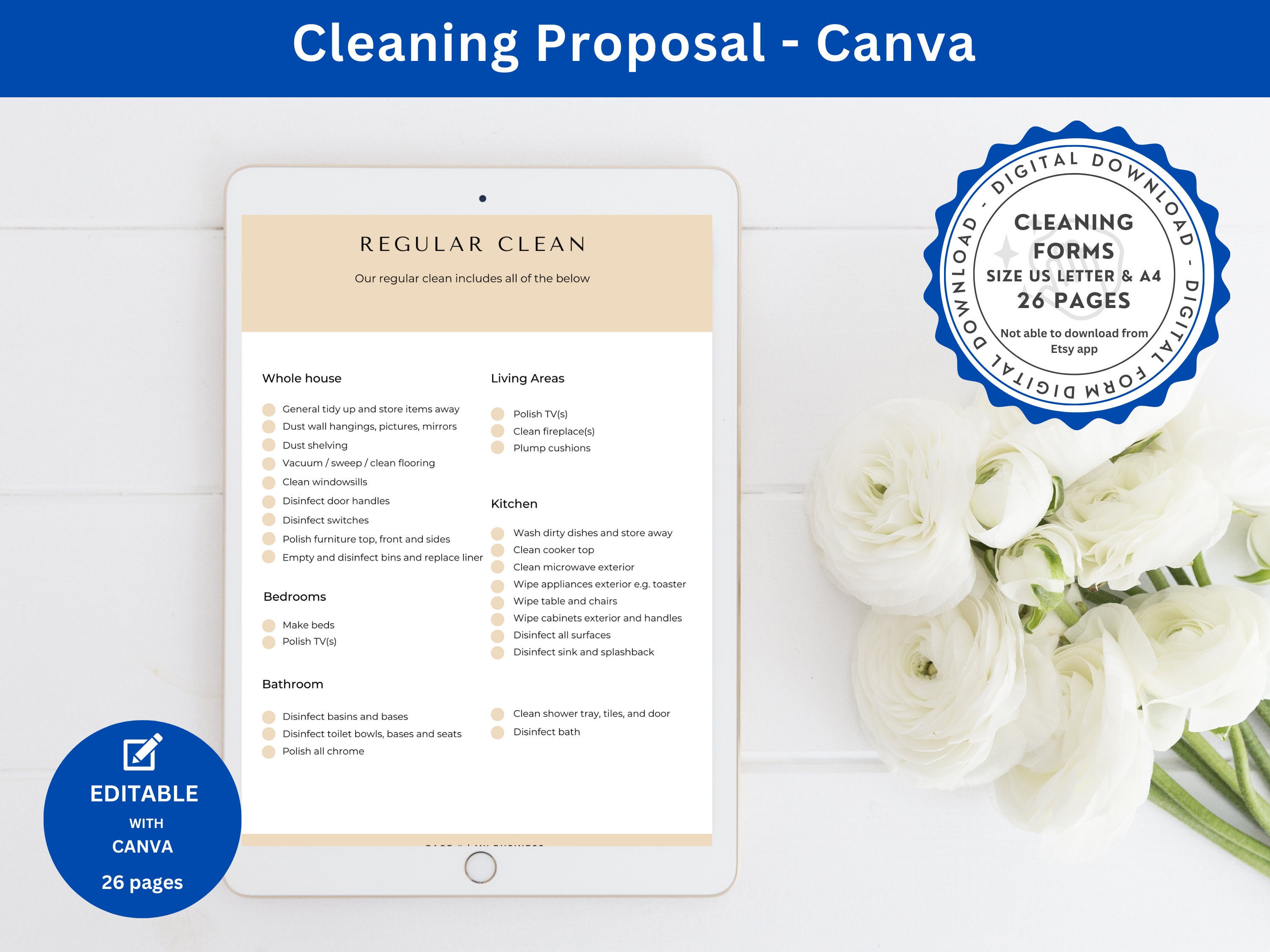 Cleaning Service Proposal Template Cleaning Contract Template Cleaning ...