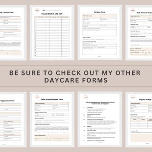 Daycare Social Media Release Form Template Childcare Photo Release ...