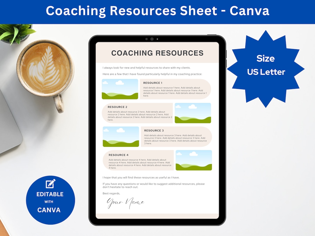 Life Coach Resources Sheet Tools for Career Coaches, HR Coaches ...