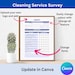 Cleaning Company Feedback Form Template: Client Survey (canva & PDF) - Etsy