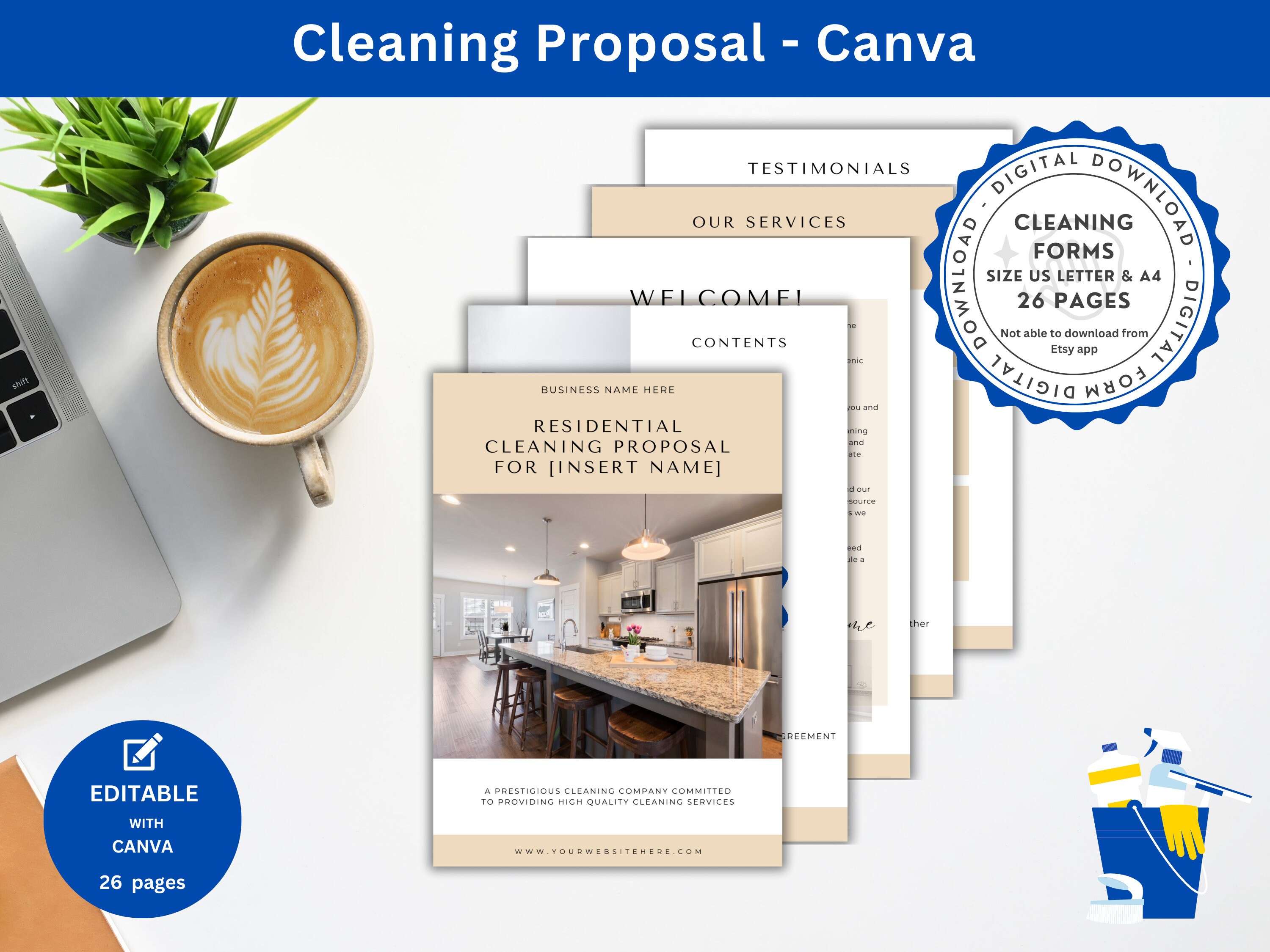 Cleaning Service Proposal Template Cleaning Contract Template Cleaning ...