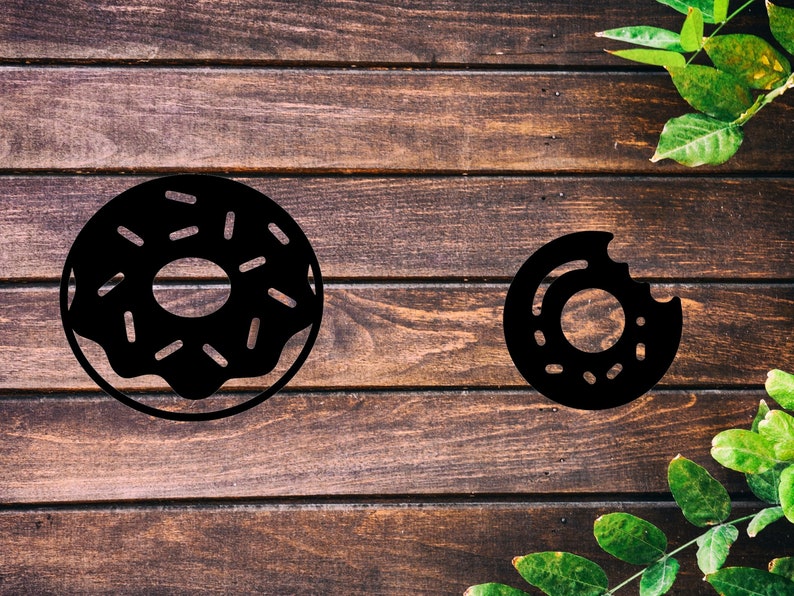 Donut Outline Svg,donut Silhouette Svg,donut Svg Bundle Cut File for ...