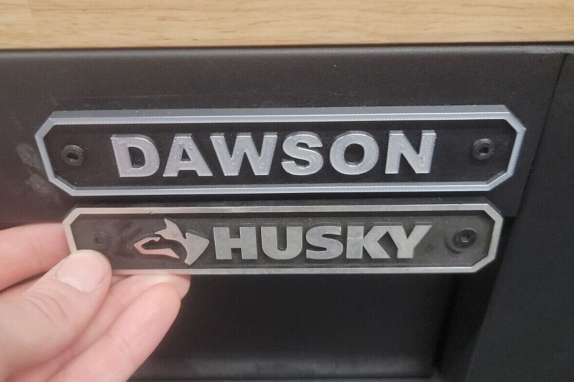 Customized Tool Box Badge Nametag - Etsy