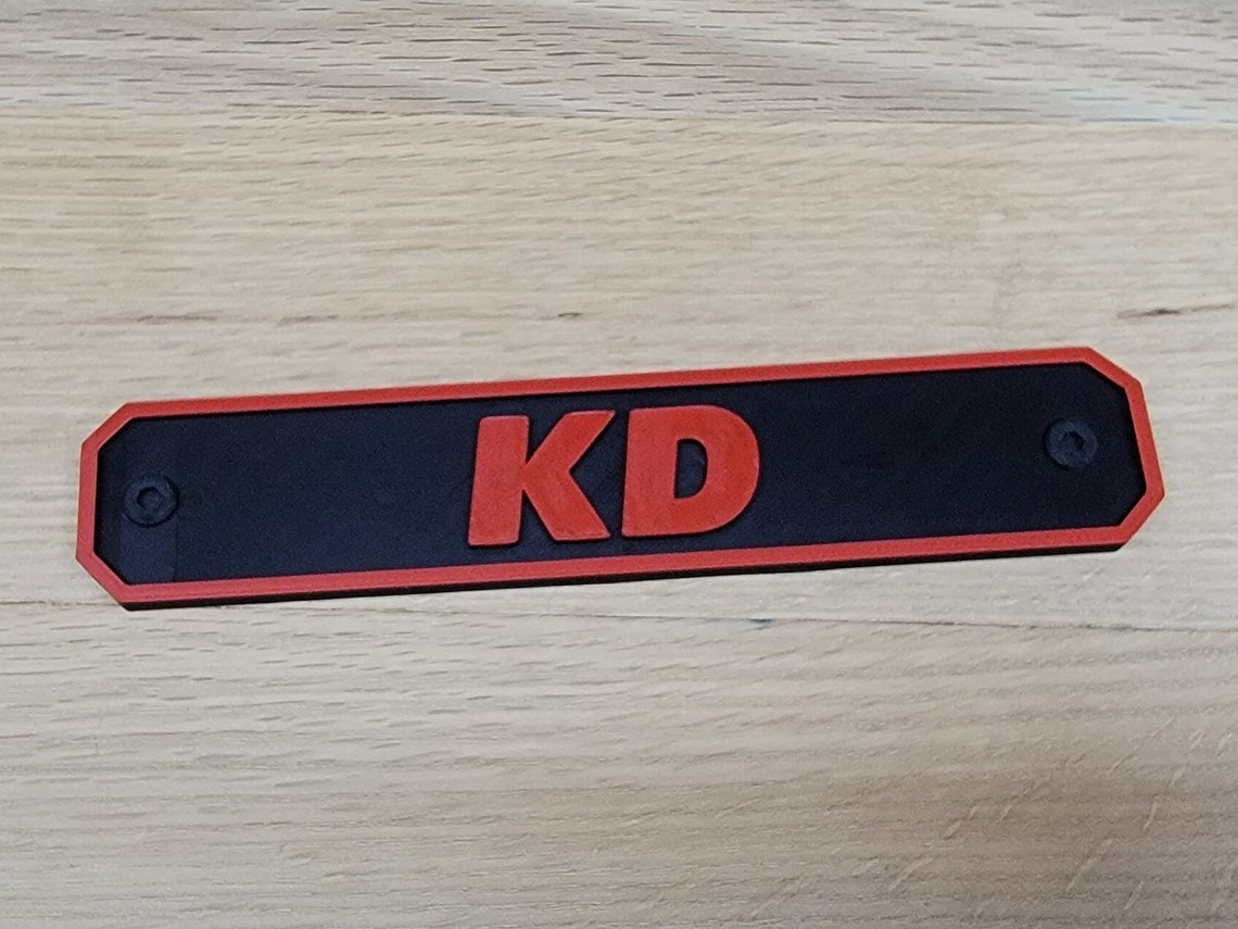 Customized Tool Box Badge Nametag - Etsy