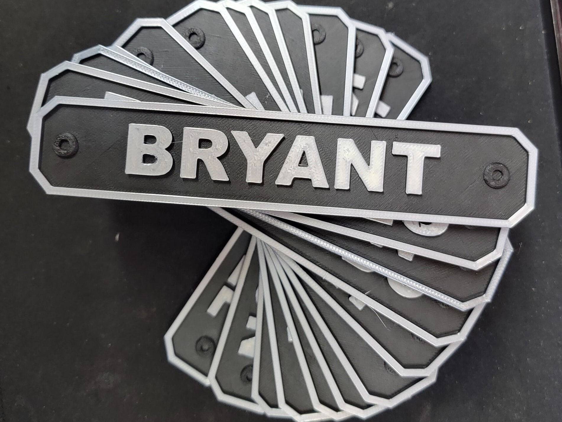 Customized Tool Box Badge Nametag - Etsy