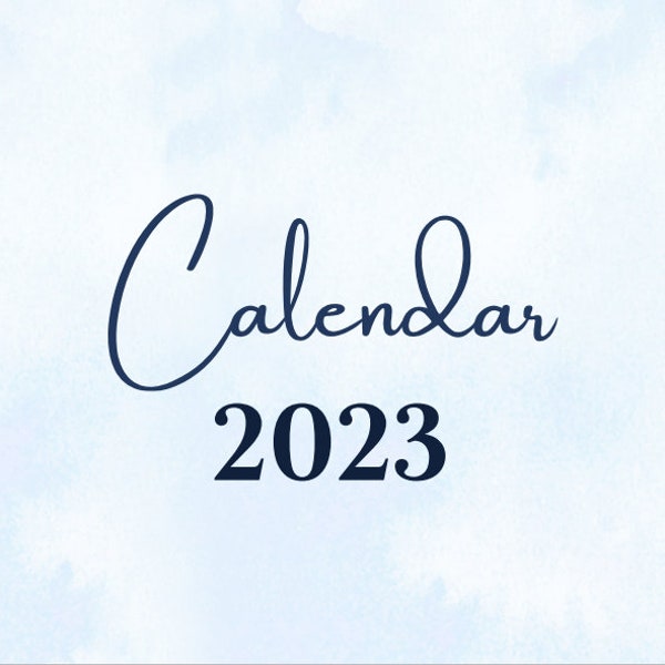 Inspirational Quotes Wall Calendar 2023 - Etsy