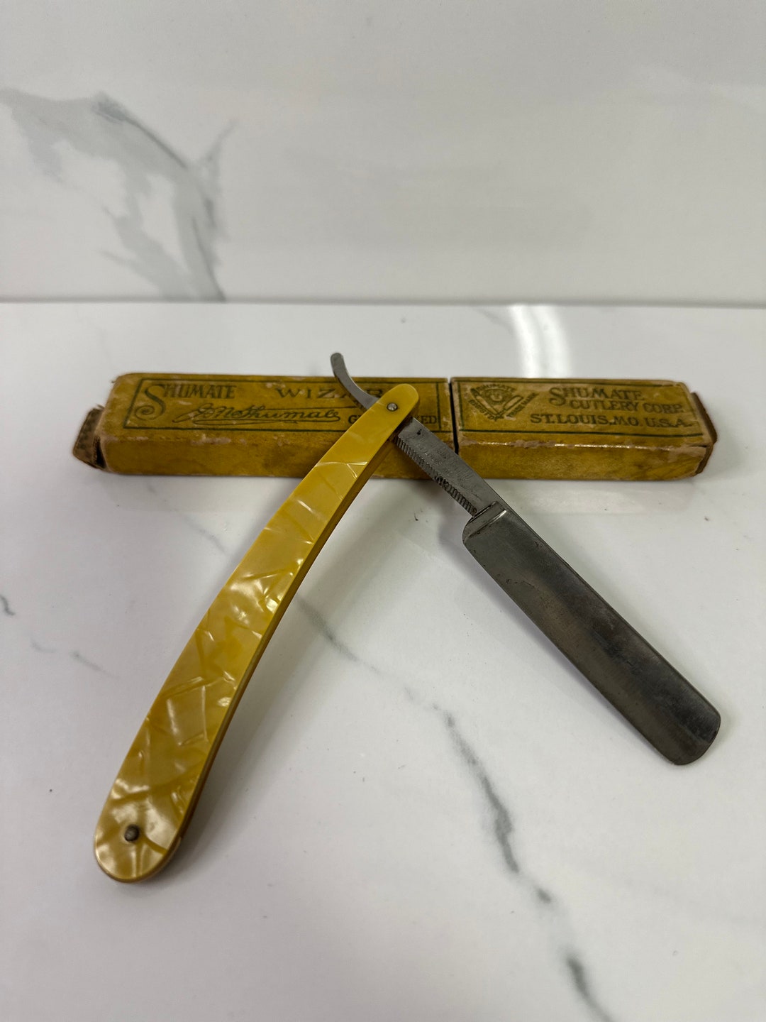 Old Fashioned Straight Razor - Etsy