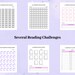 Reading Journal Printable 2024 Reading Planner Reading - Etsy