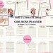 Girl Boss Planner, Printable Lady Boss Planner, Small Business Planner ...