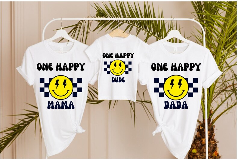 One Happy Dude Birthday Png, Bolt Eyes Smiley Face Birthday Png, One ...