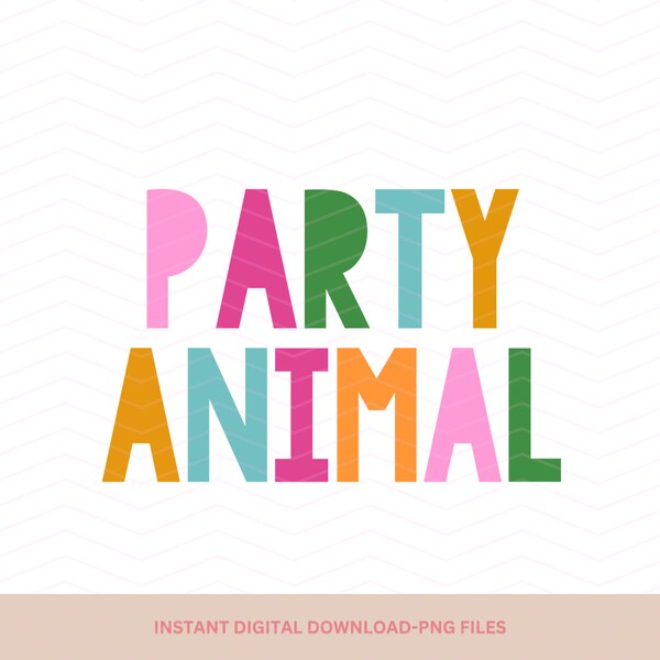 Party Animal - Etsy