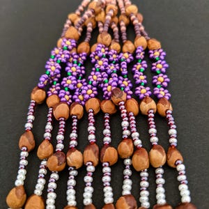 Navajo Handmade Juniper Berry Seeds and Glass Bead Earrings Modern ...