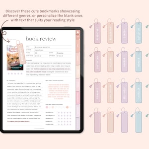 Cute Pastel Digital Reading Stickers for Book Lovers Soft, Bookish ...