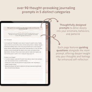 Digital Shadow Work Journal for Self-discovery, Guided Healing ...