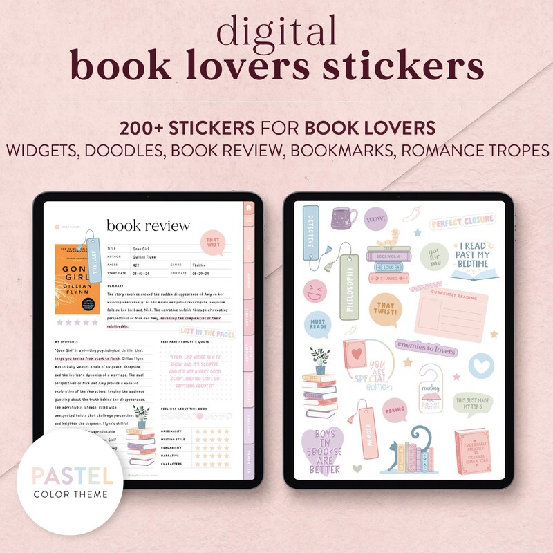 Bookish Planner - Etsy