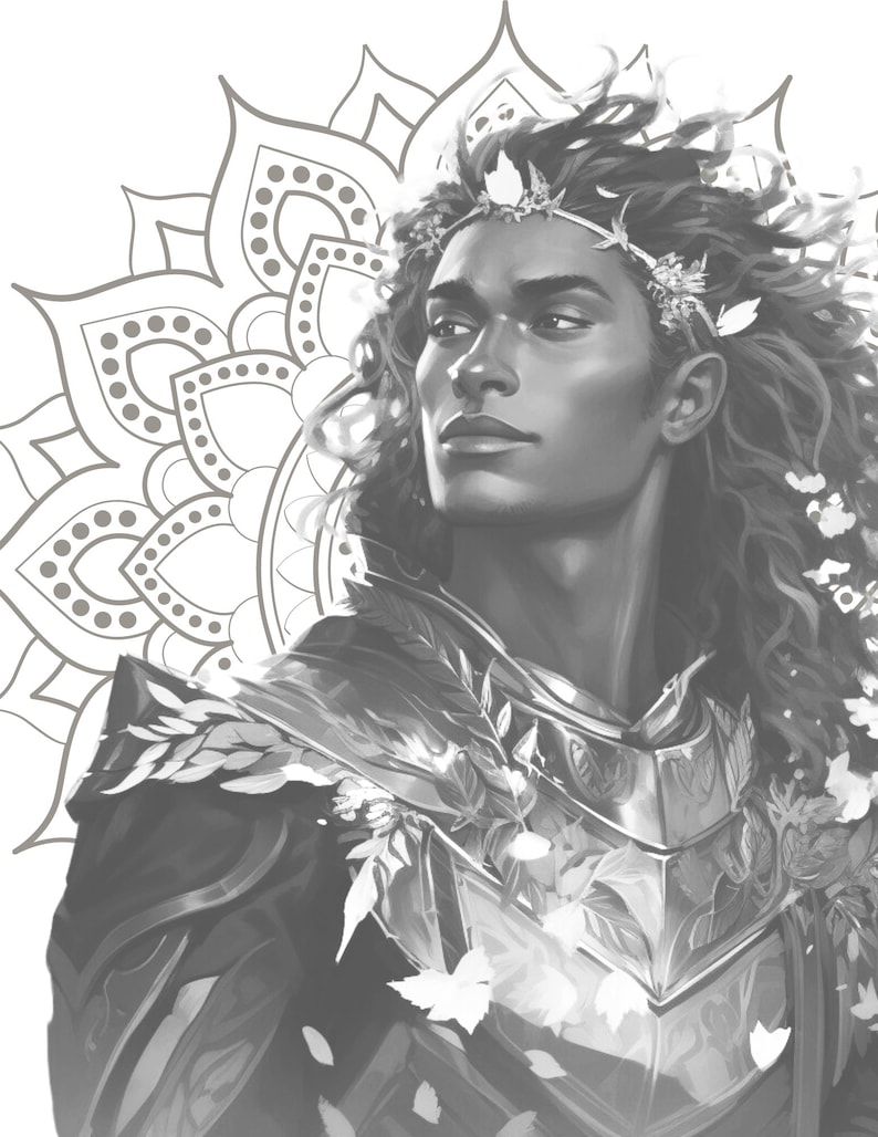 It's Giving High Fae -- Fan Made ACOTAR Inspired Coloring Book for ...