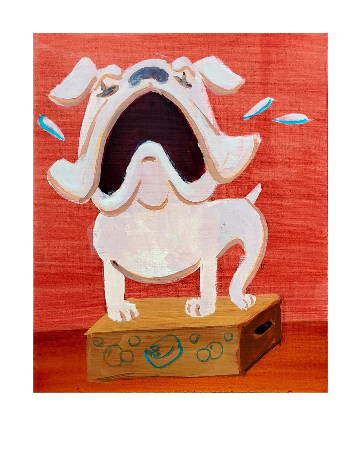 The Orator Art Print - Etsy