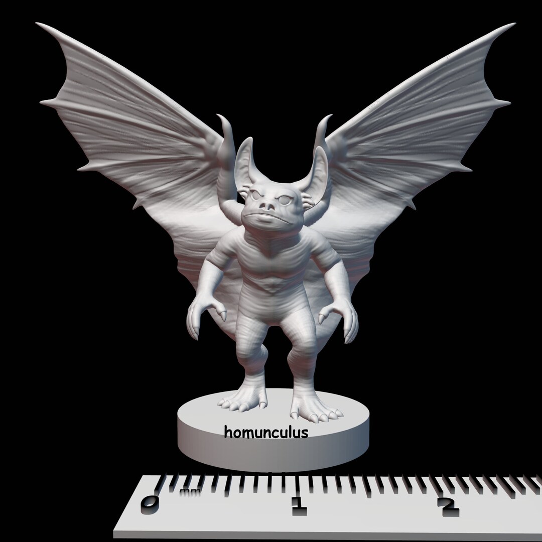 Homunculus, 3D Resin Printed Miniatures, Tabletop Gaming, RPG, Dnd ...