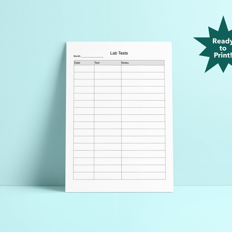 Medical Bill Tracker - Etsy