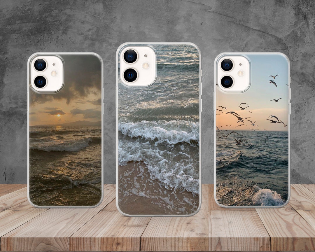 Sea Phone Case Cover for iPhone 15, 14, 13, 12, 11, X, Samsung A14, S23 ...